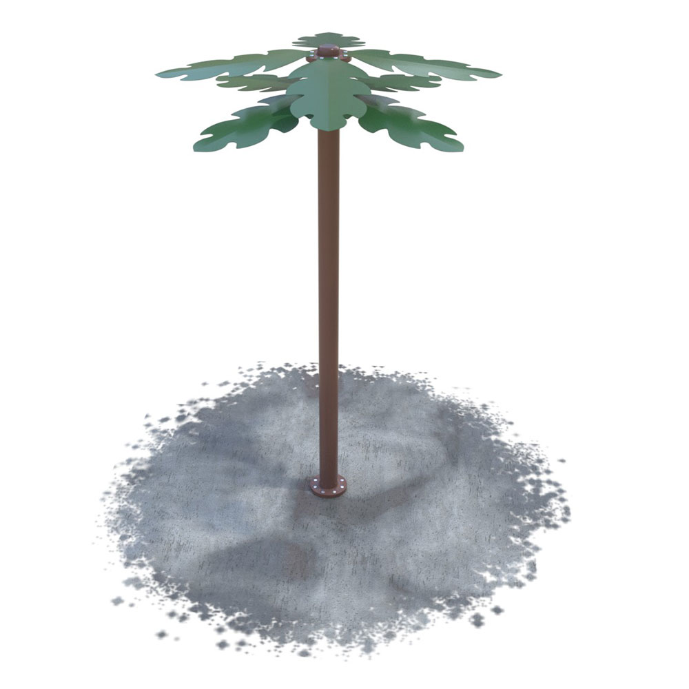 Palm Trees - Water Play Features - SplashPadsUSA